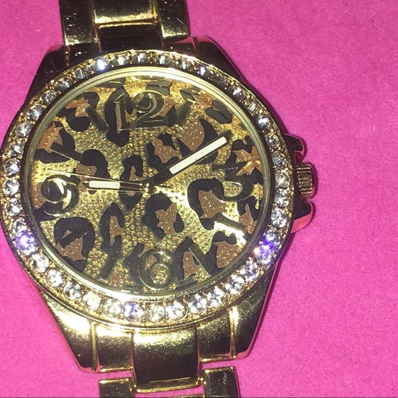 unknown | Jewelry | Gold Fashion Leopard Watch | Poshmark